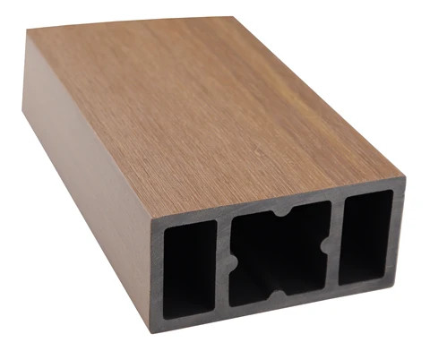 Buy Wood Plastic Composite Timber Square Tube Waterproof And Easy To ...
