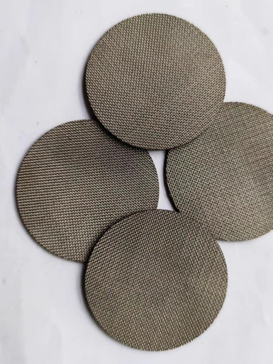 Buy Black Silk Cloth Round Filter Screen 100 % High Quality from Anping ...