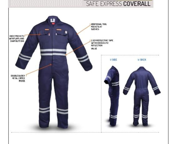 Buy Safety Coverall / Safety Workwear / Fire Resistant Cat 2 Coverall ...