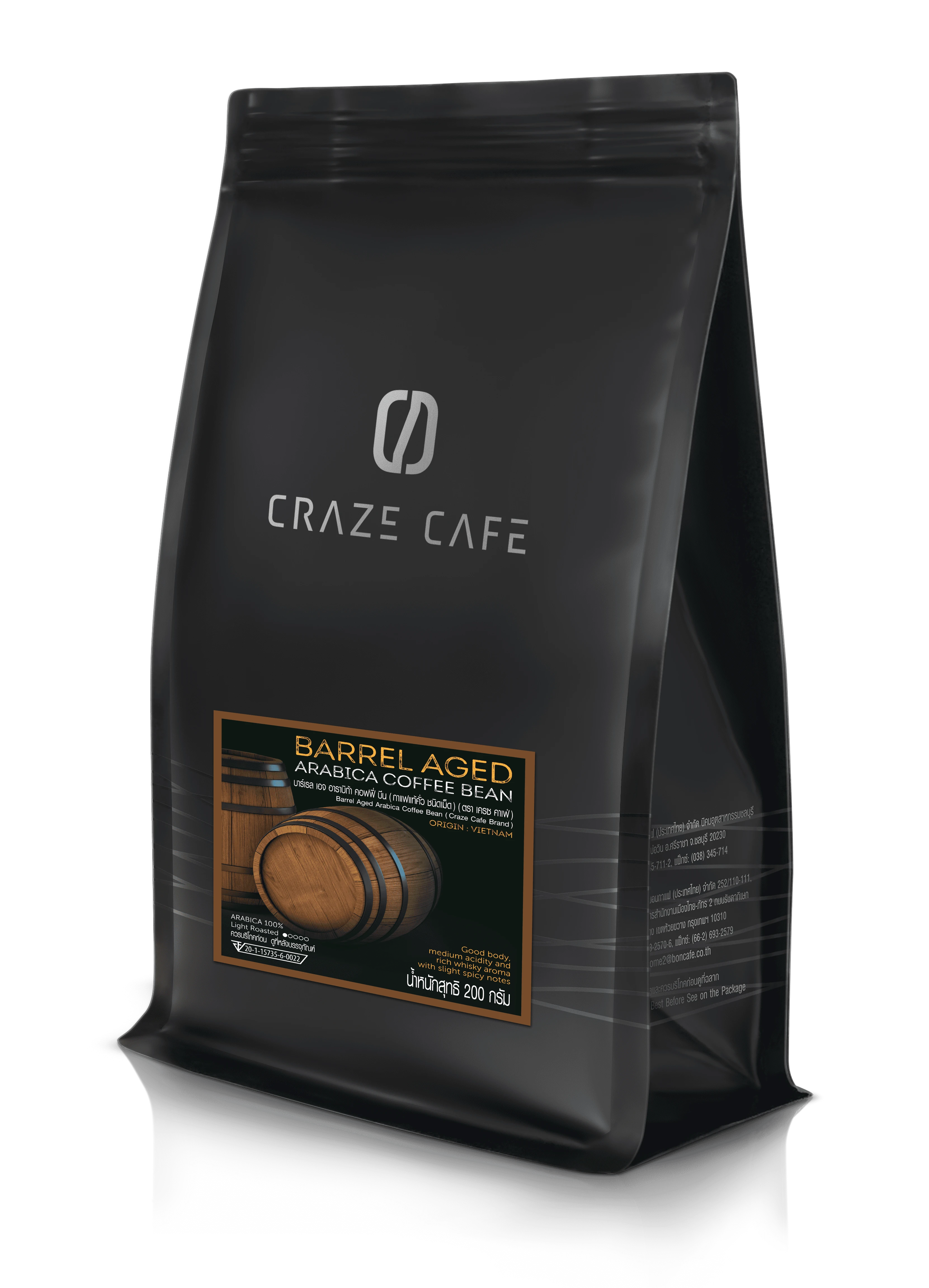 Buy Craze Cafe Single Origin : Barrel Aged from Boncafe Thailand ...