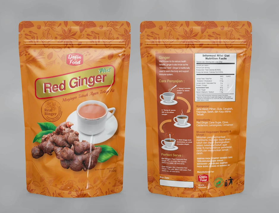 Buy Red Ginger Plus, Slimming Tea from PT.Panda Alam Asia, Indonesia ...