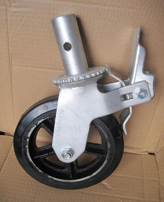 Buy 8" Rubber Caster Scaffolding Caster Frame Scaffold Mobile Scaffold ...