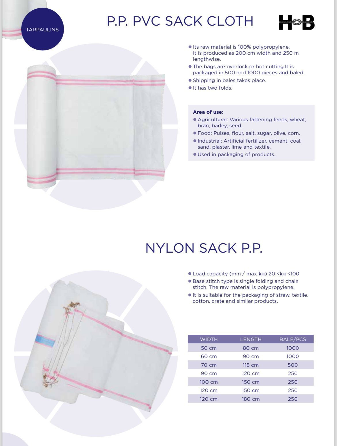 Buy Nylon P.p Sack from Halat Branda San. Tic. A.Ş., Republic of ...