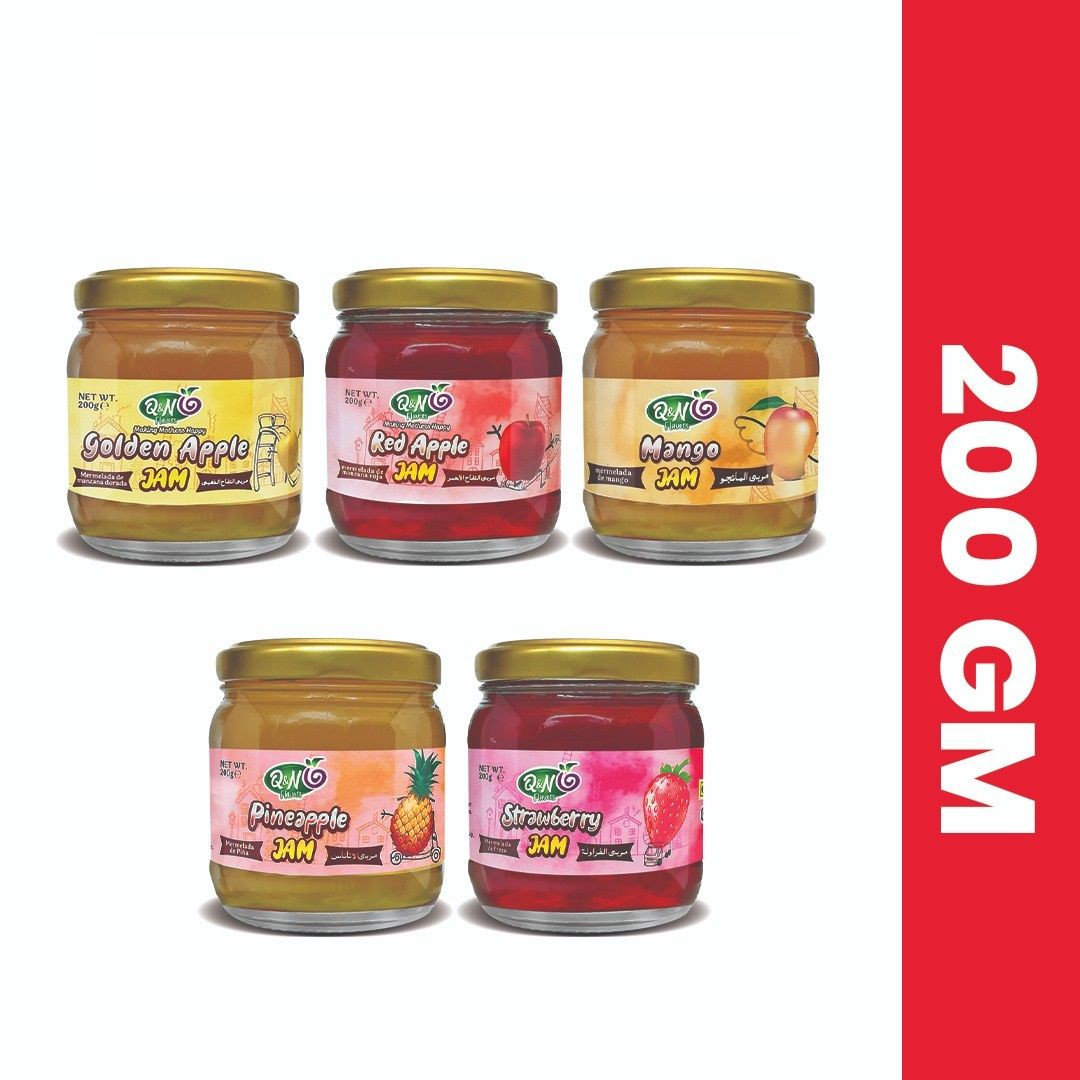 Buy Jams Mango Pineapple Strawberry Apple Guava Orange from Q&N Flavors ...