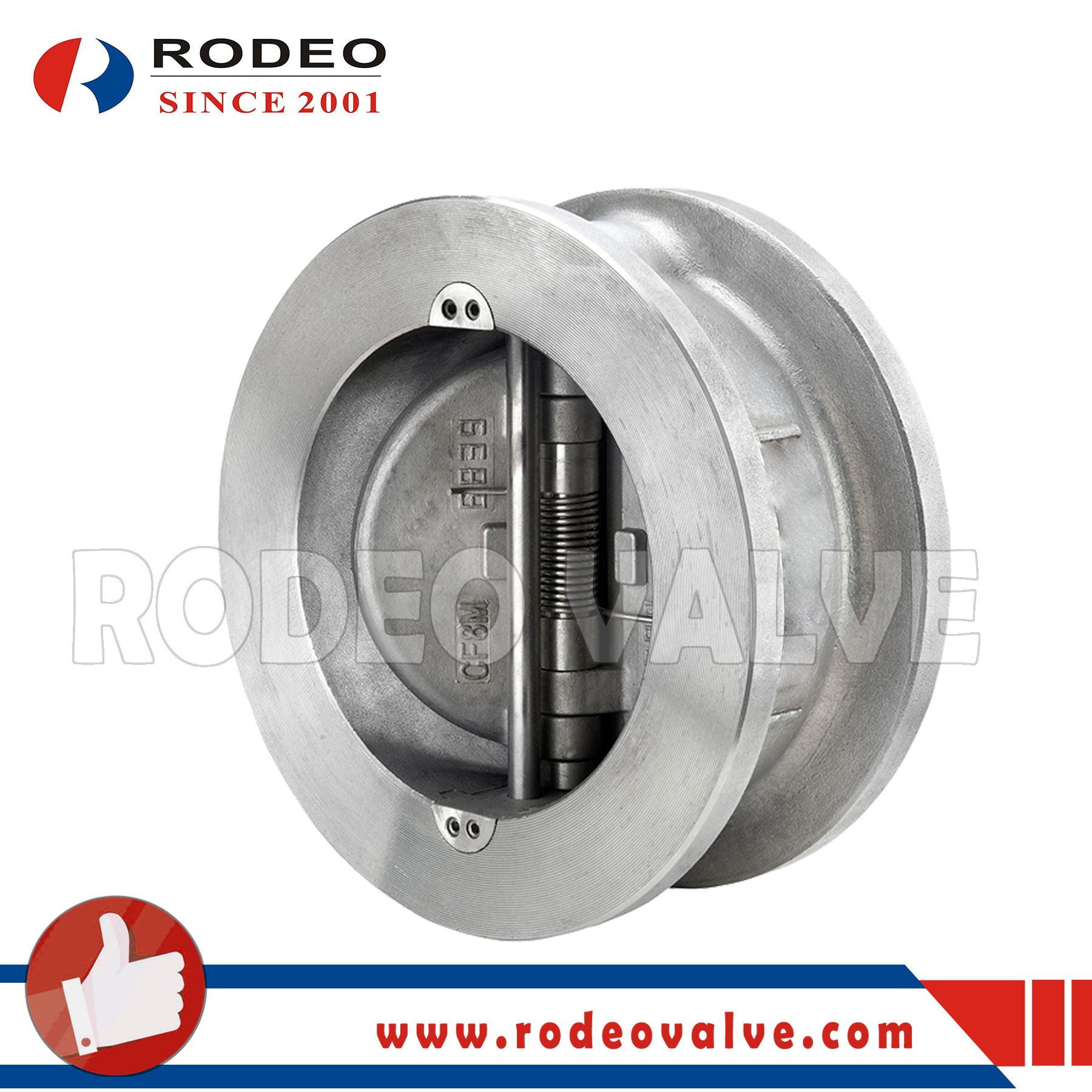 Buy Bronze Wafer Type Double Disc Check Valve from RODEO VALVE LTD ...