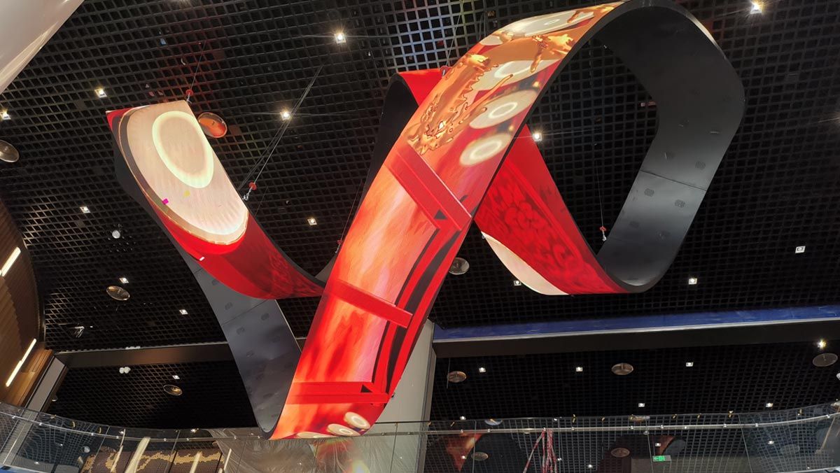 Buy Flexible Led Screen from Shanghai Kencheng Optoelectronic ...