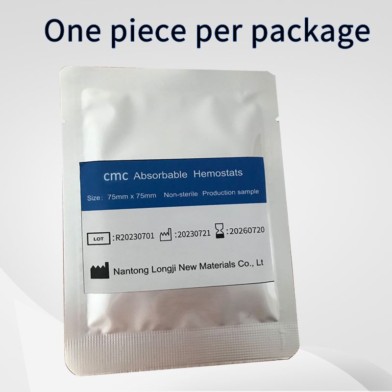 Buy Longji Wound Hemostatic Gauze Carboxymethyl Cellulose Cmc Gauze ...