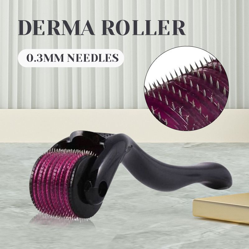 Buy Microneedling Home Use Dermal Roller For Hair Growth Serum from ...