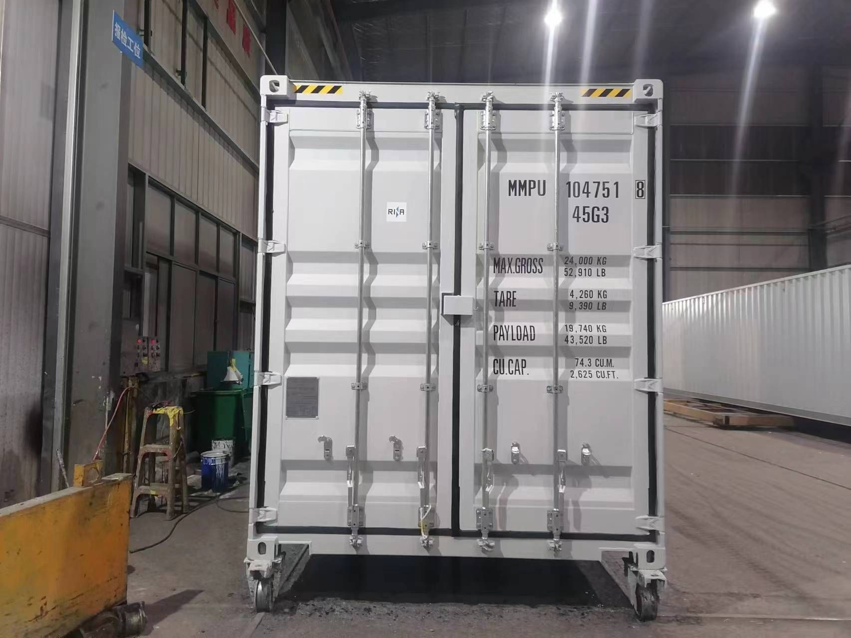 Buy Professional 40 Foot Hc 40 Gp One Door Open Side Shipping Container ...