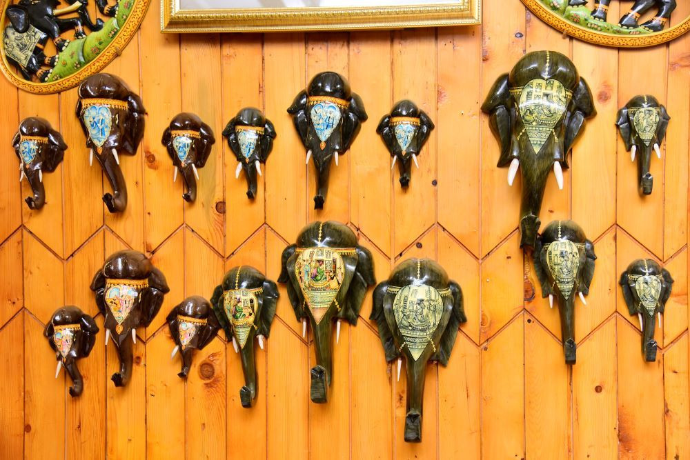 Buy Premium Indian Handmade Elephant Mask from Clays Overseas, India ...