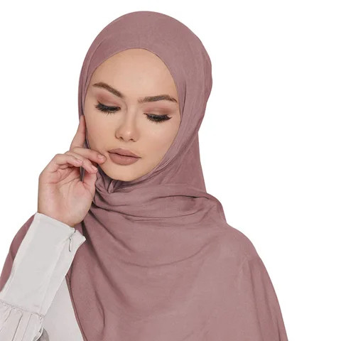 Buy 132 Colors Traditional Muslim Accessories Fashion Solid Color ...