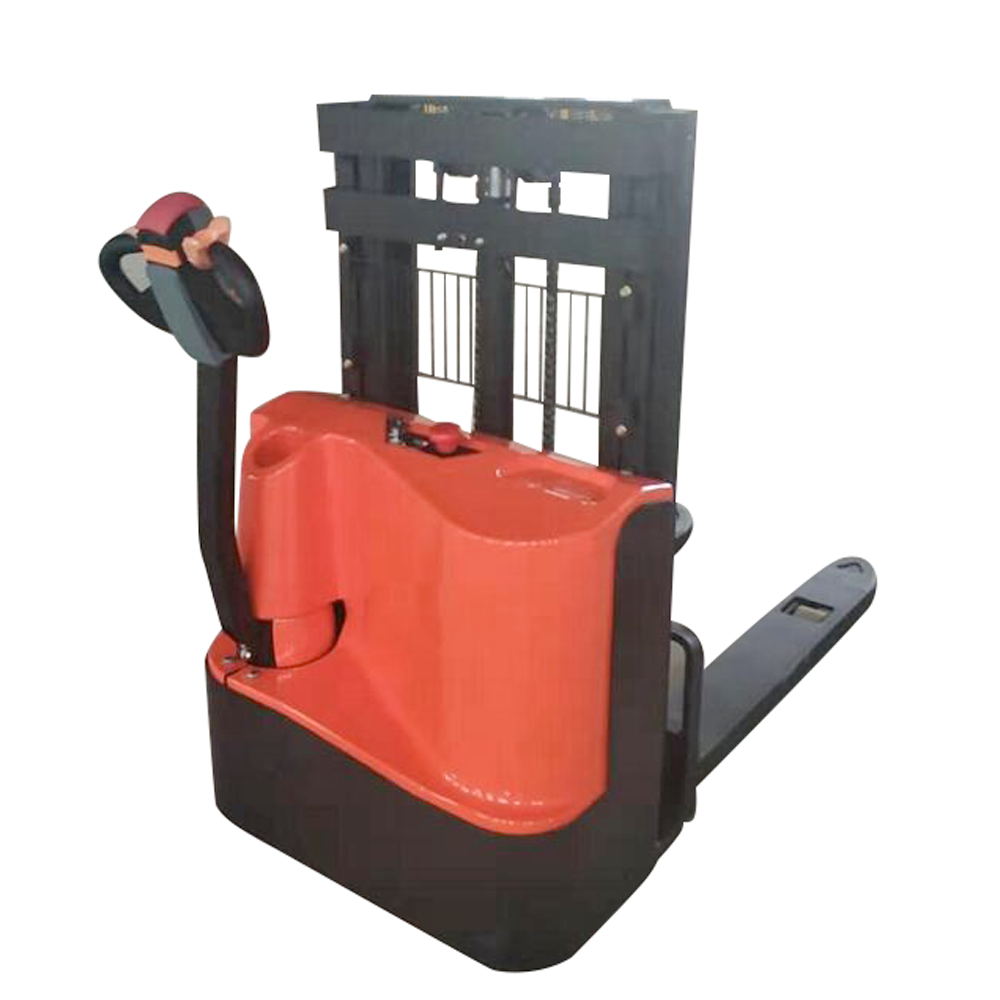 Buy 1500kg 1.5ton Capacity Rider Electric Stacker Powered Pallet ...