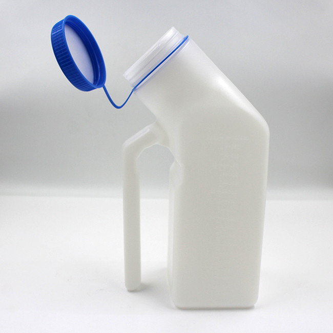 Buy 1l Hdpe Hospital Plastic Male Urine Urinal Bottle from Shenzhen ...