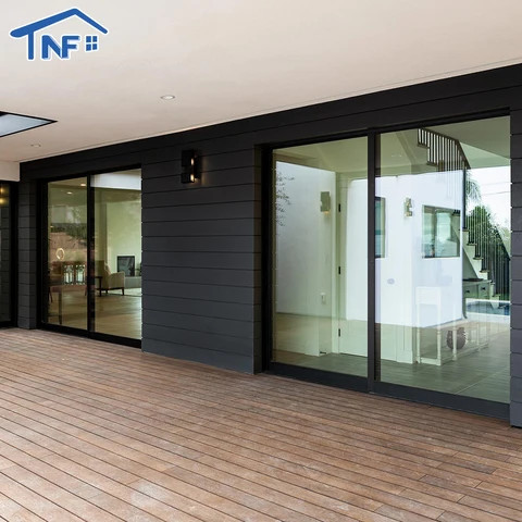 Buy 2024 New Design Sliding Door Aluminium Alloy Tempered Glass Sliding ...