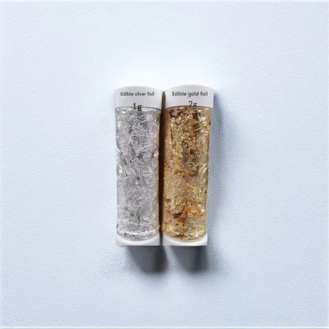 Buy 24k Gold Leaf Flakes Flakes Foil Flakes Cake For Art Decoration ...