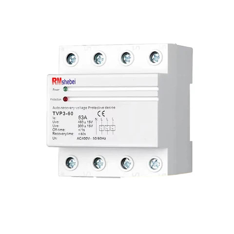 Buy 4p 100a Overvoltage And Undervoltage Protector 220v Circuit Breaker ...