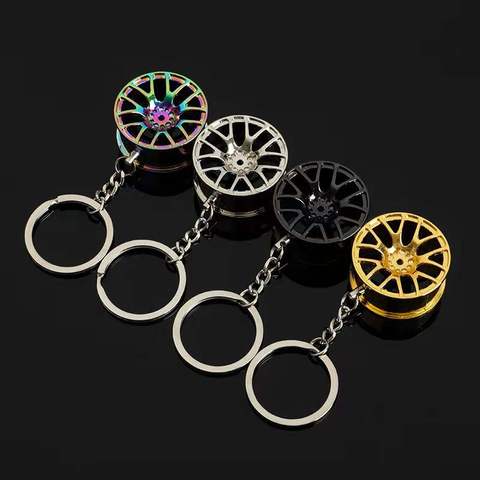 Buy 5 Pcs Car Parts Model Key Chains, Colorful Turbo Black Manual ...