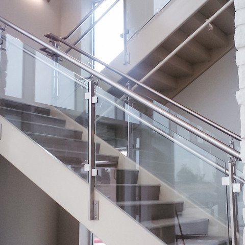 Buy 6mm-12mm Square Rimless Glass Clamp Stainless Steel Adjustable ...