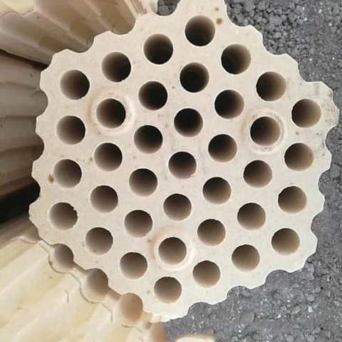 Buy 7 Holes 17 Holes High Alumina Checker Brick Refractory Checker ...