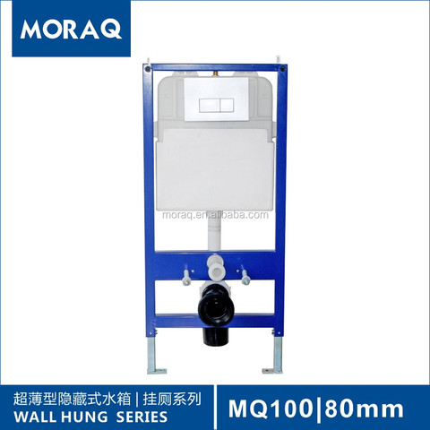 Buy 820 Mm Dual Flush Concealed Cistern Wall Hung Toilet Water Tank ...