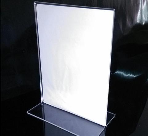 Buy Acrylic Menu Stand/acrylic Plastic Table Menu Display from Foshan ...