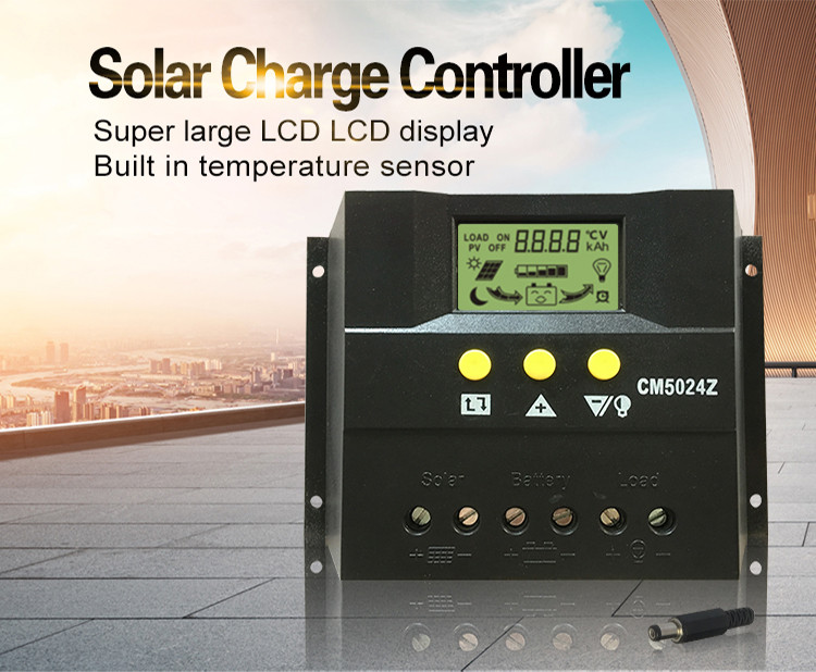 Buy Aishang 12v/24v 50a Solar Charge Controller Pwm Smart Solar Charge ...