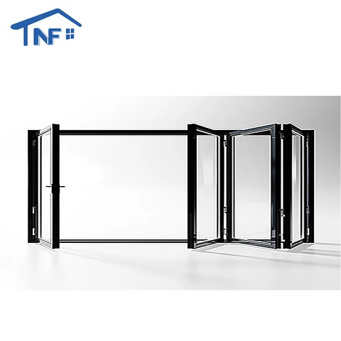 Buy Aluminium Sound Proof Balcony Slide Large Folding Window Bi Fold ...