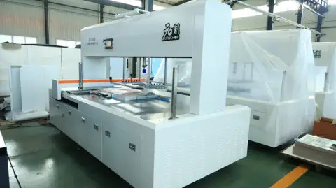 Buy Automatic Blanking Machine With Robot Arm Paper Blanking Stripping Machine For Different ...