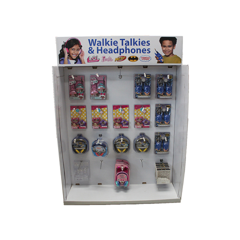 Buy Cardboard Hanging Children Toy Display Rack Pdq Paper Carton Stand ...