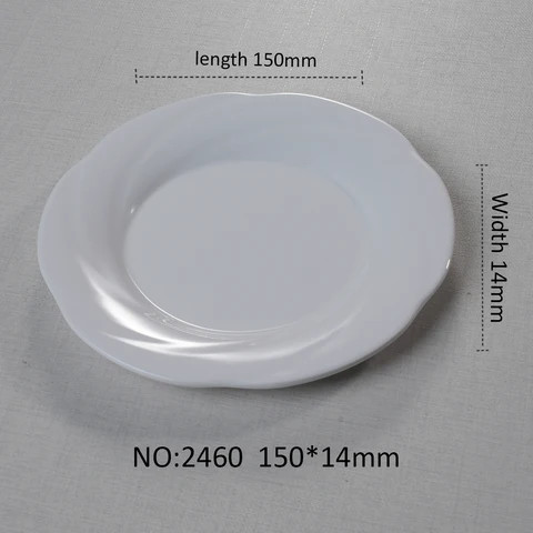 Buy Chinese Style Floral Unbreakable Custom Printing Tableware White ...