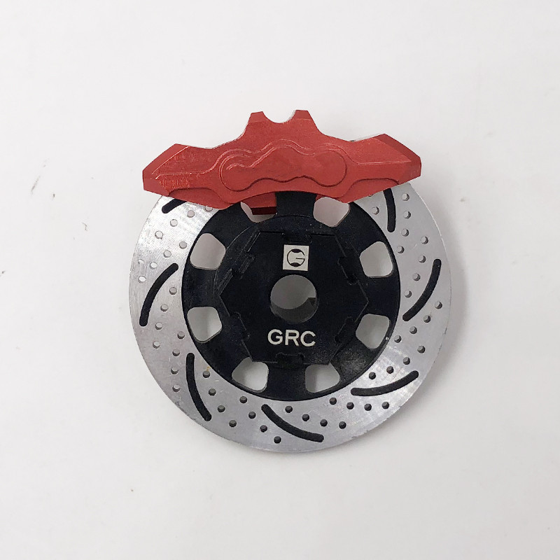 Buy Cnc Aluminum Alloy Racing Brake Disc Racing Accessories For 1/10 Rc ...