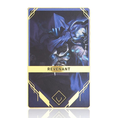 Buy Custom Metal Card 24k Gold Business Metal Game Embossing Name ...