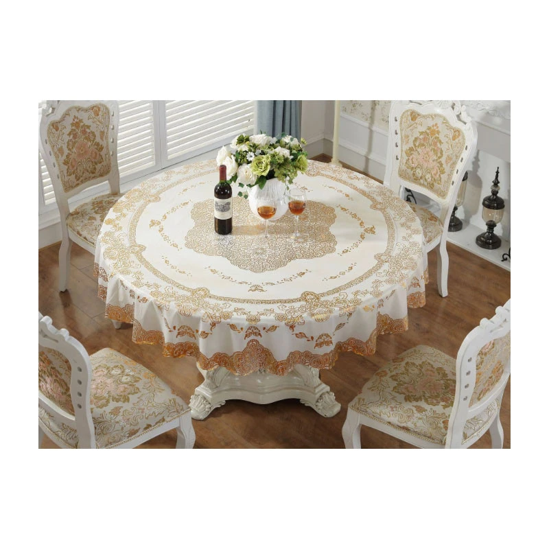 Buy Custom Printed Plastic Rectangular Circular Table Cloth Pvc ...