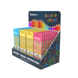 Buy Custom Retail Store Cardboard Pen Display Stands, Tabletop Counter ...