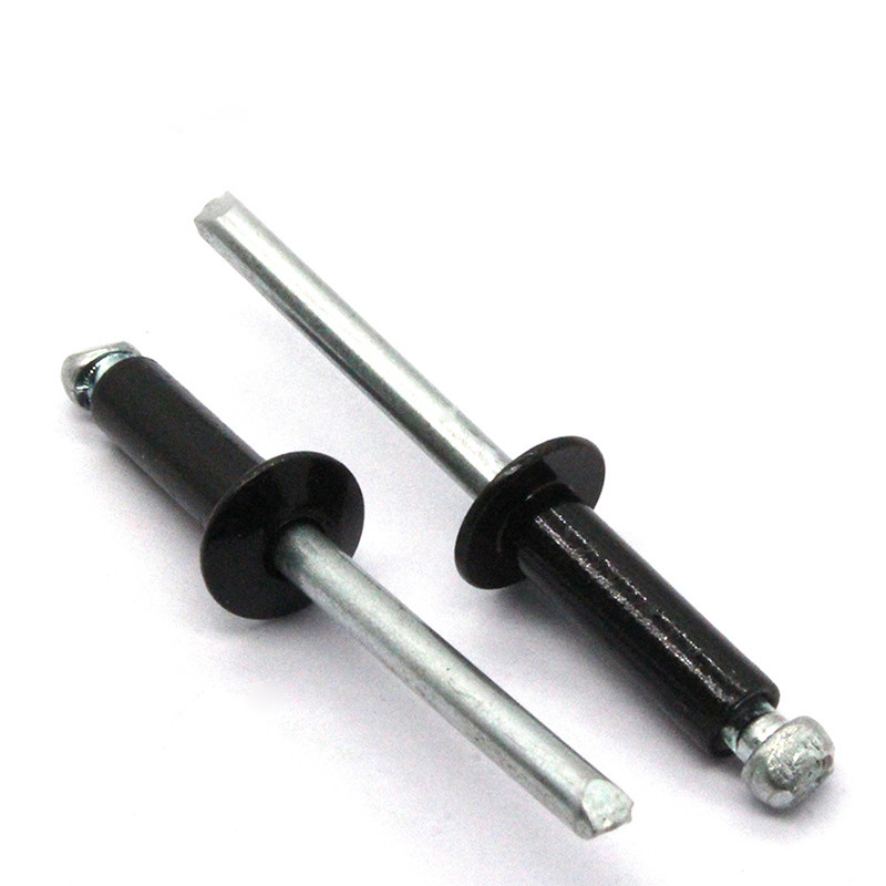 Buy Custom Rivets Black Anodized Blind Rivet Aluminum Steel Dome Head ...
