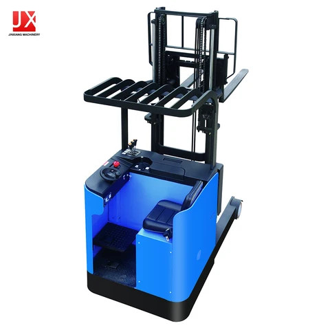 Buy Deep Double Dual Scissor Triplex Mast Reach Pallet Forklift Stacker ...