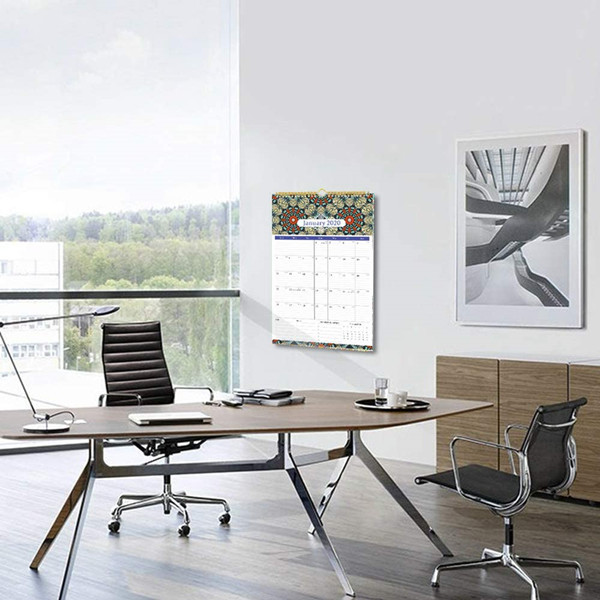 Buy Desk Calendar Planner Wall Calendars 2020 22x17 Size Desktop ...