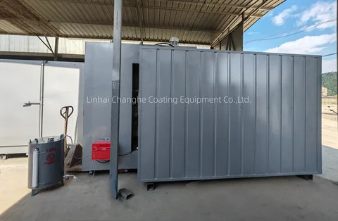Buy Diesel Heating System Batch Powder Curing Oven For Baking Paint ...