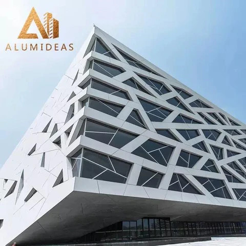 Buy Exterior Metal Solid Aluminum Panel Cladding Design Panels ...