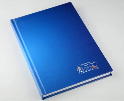 Buy Factory Customized Paper Cover Color Hardcover Notepad Full Colors ...