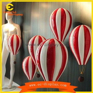 Buy Fiberglass Hot Air Balloon Decor/visual Merchandising Frp Balloon ...