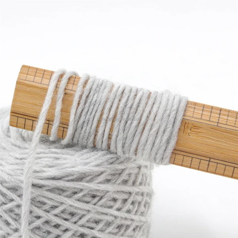 Buy Gray Series 3nm/1 Roving Yarn Cone Dyed Pattern Worsted Technique ...