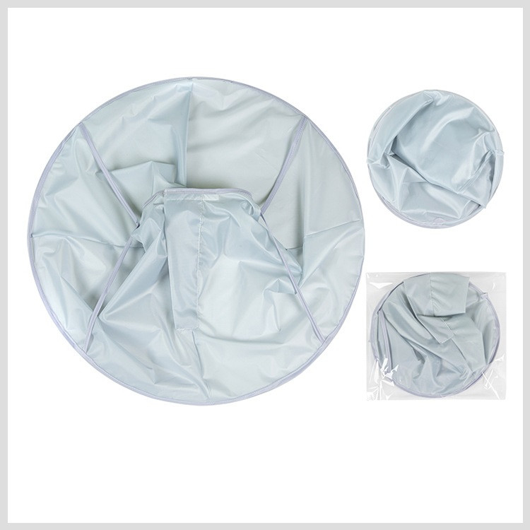 Buy Hair Cutting Cloak Foldabe Umbrella Cape Salon Hair Dyeing Cloak ...