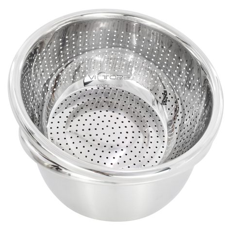 Buy Heavy-duty Sieve Vegetable Washing Drain Basin Bowl Set from ...