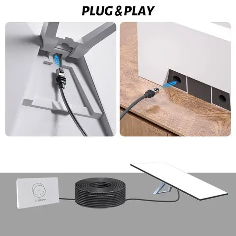 Buy High Speed Data Transfer Gen3 Starlink Satellite Internet Cable ...