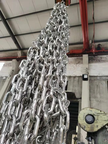 Buy High Test Chain Astm80(g43) For Anchor Lifting Chain In Stock from ...