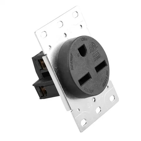 Buy Lumex 1234 Duplex Industrial Electrical Socket Outlets Flush ...