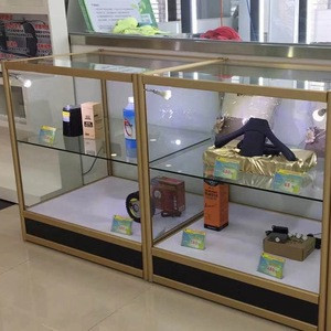 Buy Modern Glass Display Counters Set With Square And Corner Showcase ...