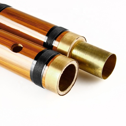 Buy Moonangel Bamboo Flute Cdefg 5 Keys Black Line Chinese Traditional ...