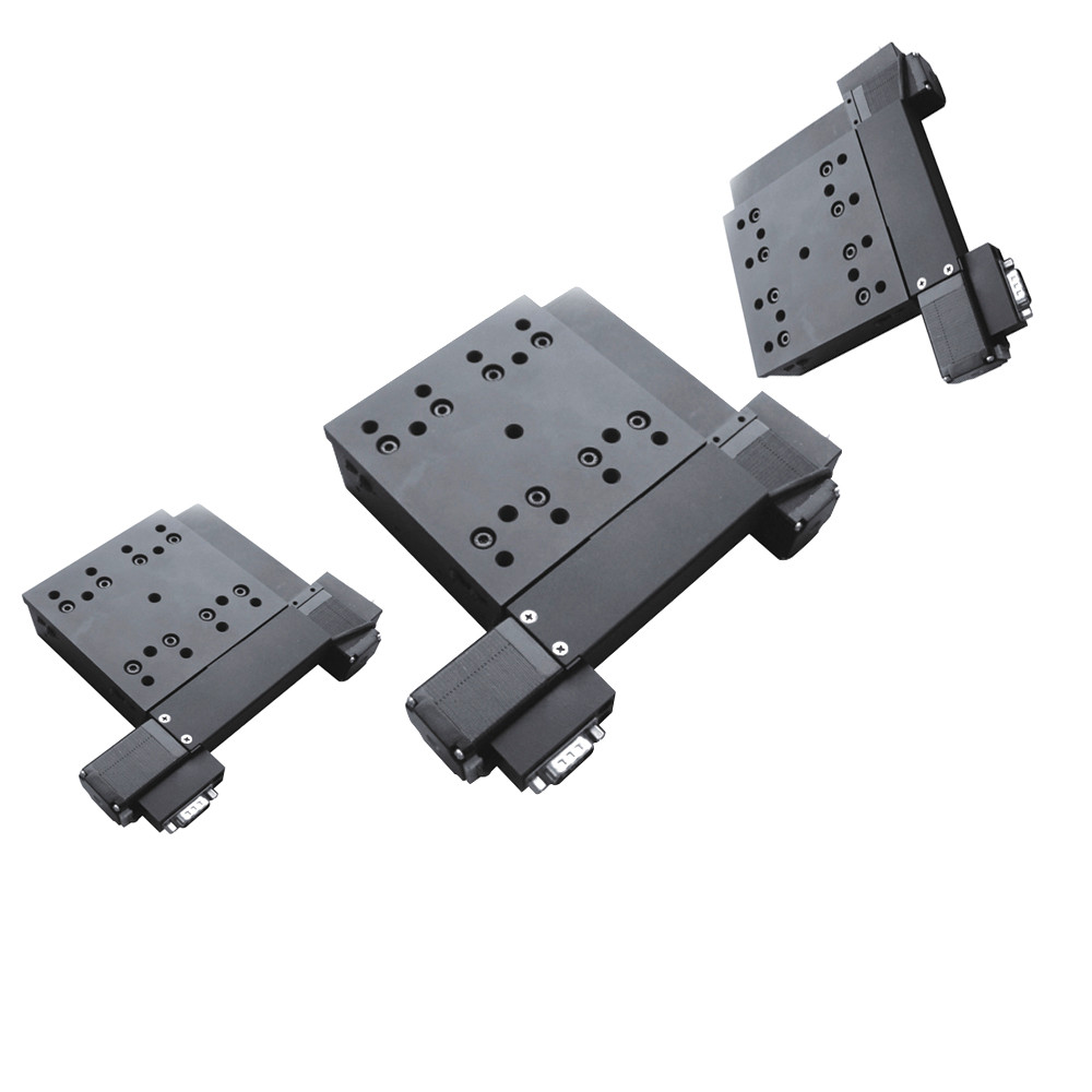 Buy Motorized Micrometer Ball Screw Xy Motor Rail Cross Slide Linear ...